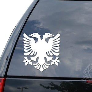 Albanian Eagle Flag Albania Country Sticker Decal for Car Truck ...
