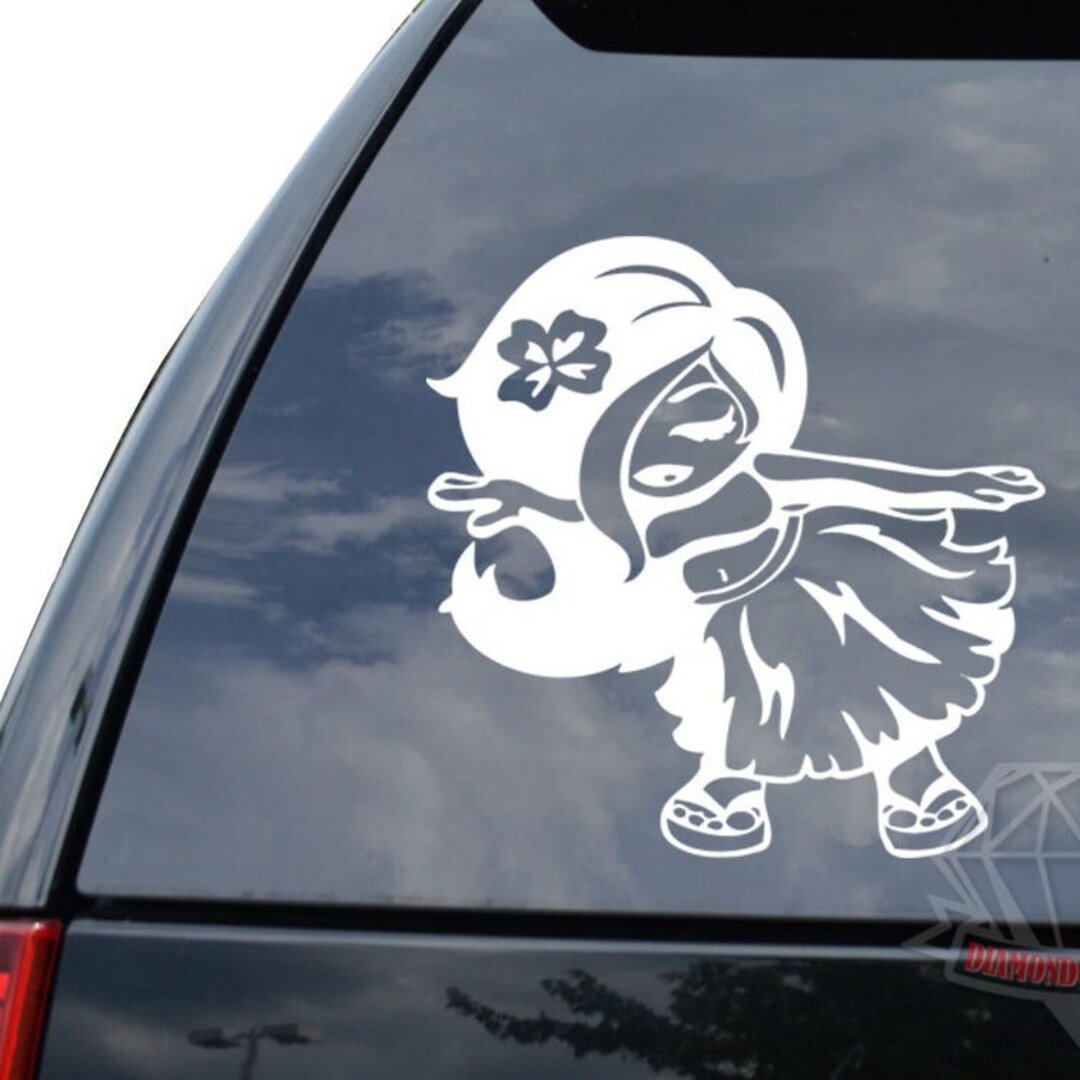 Hula Girl Hawaii Hawaiian Dance Sticker Decal Sticker Decal for Car ...
