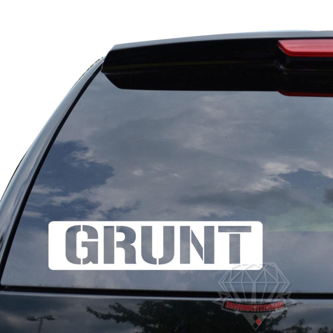 Military Infantry Soldier Grunt Army Sticker Decal for Car Truck ...