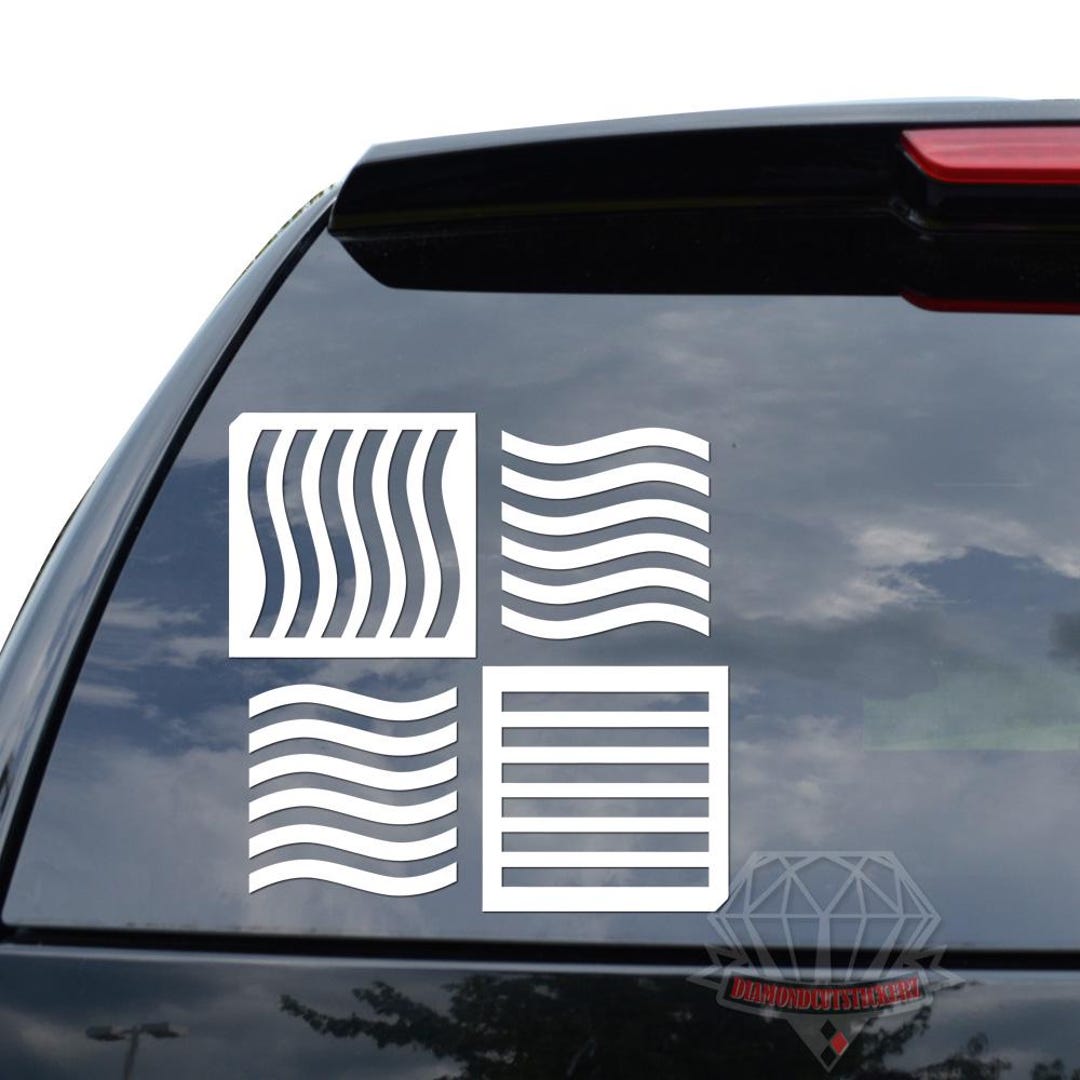 5th Element 4 Elements Sticker Decal for Car Truck Motorcycle Window ...
