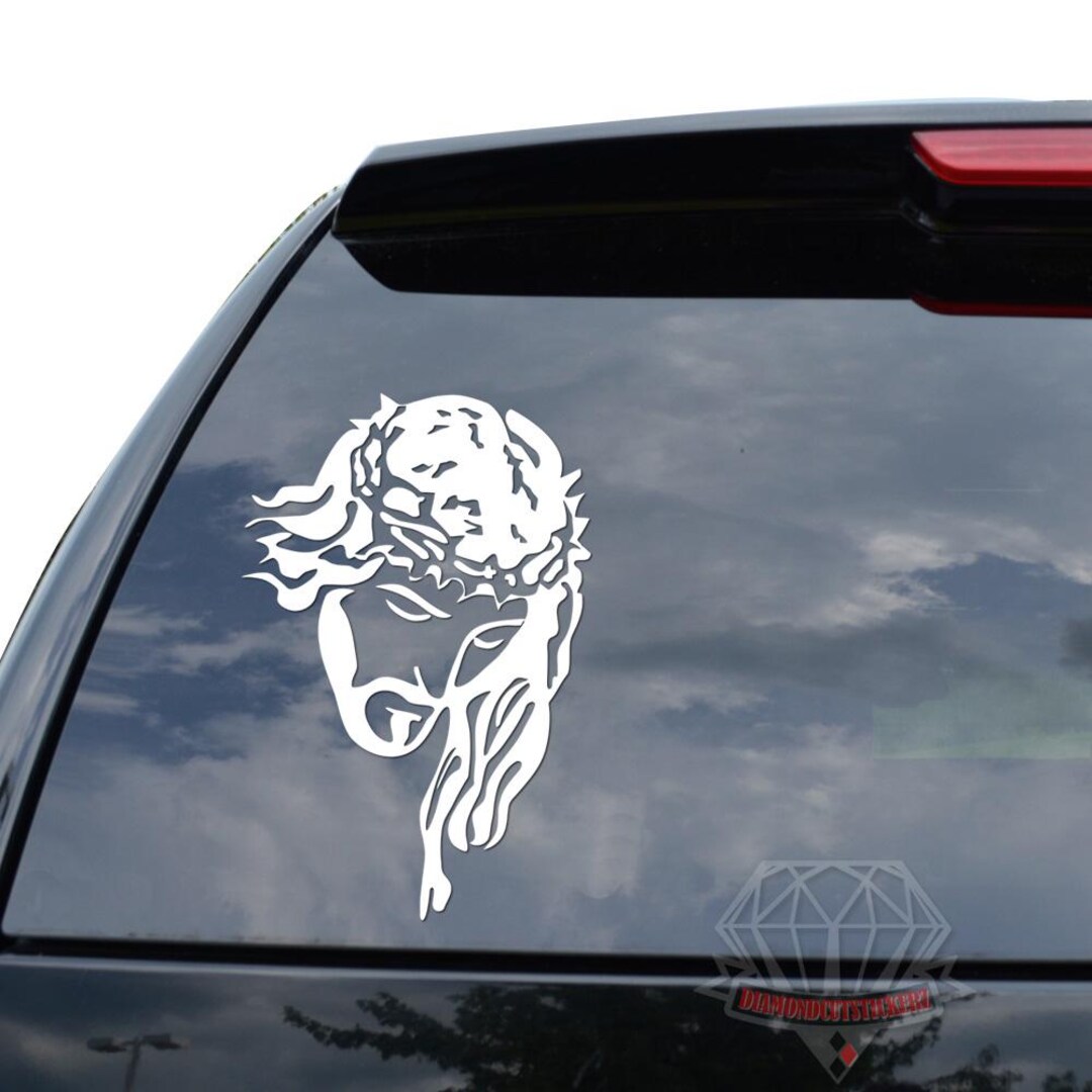 Jesus Christ Crucifixion Christian Style 1 Sticker Decal for Car Truck ...
