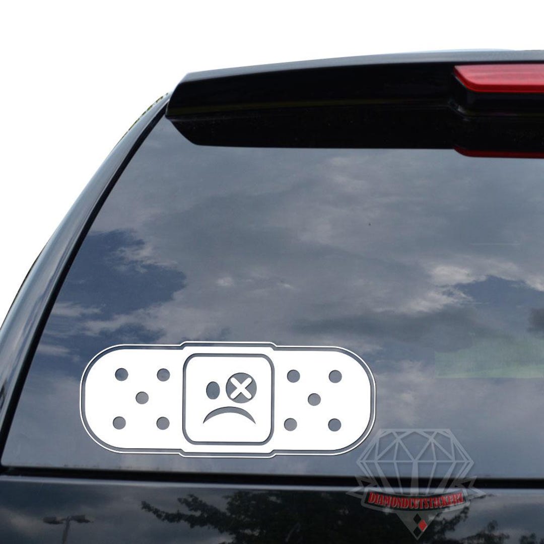 Bandage Cut Dent Boo Boo JDM Japanese Motorsports Racing Sticker Decal ...