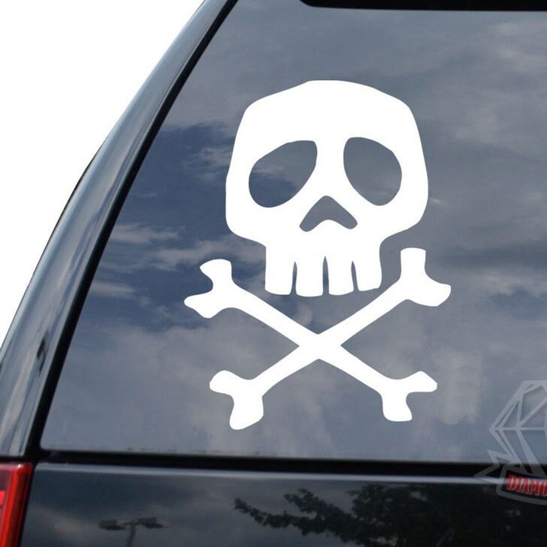 Death Skull Captain Harlock Space Pirate Sticker Decal for Car Truck ...