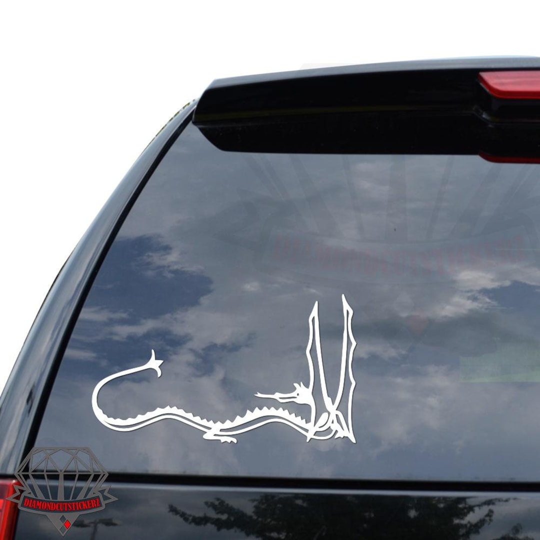 Smaug the Dragon LOTR Middle Earth Hobbit Sticker Decal for Car Truck ...
