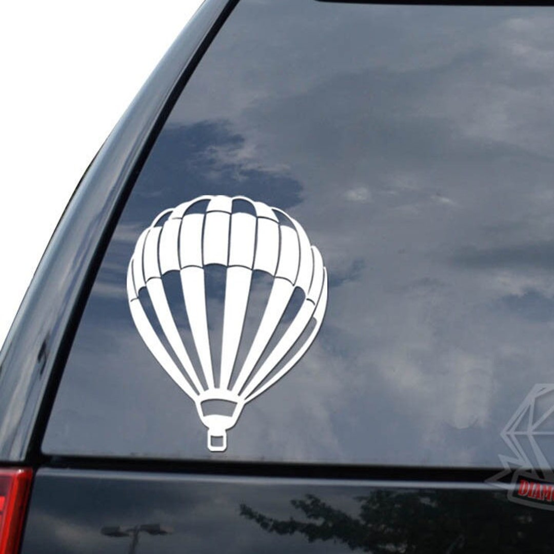 Hot Air Balloon Ride Sticker Decal for Car Truck Motorcycle Window ...