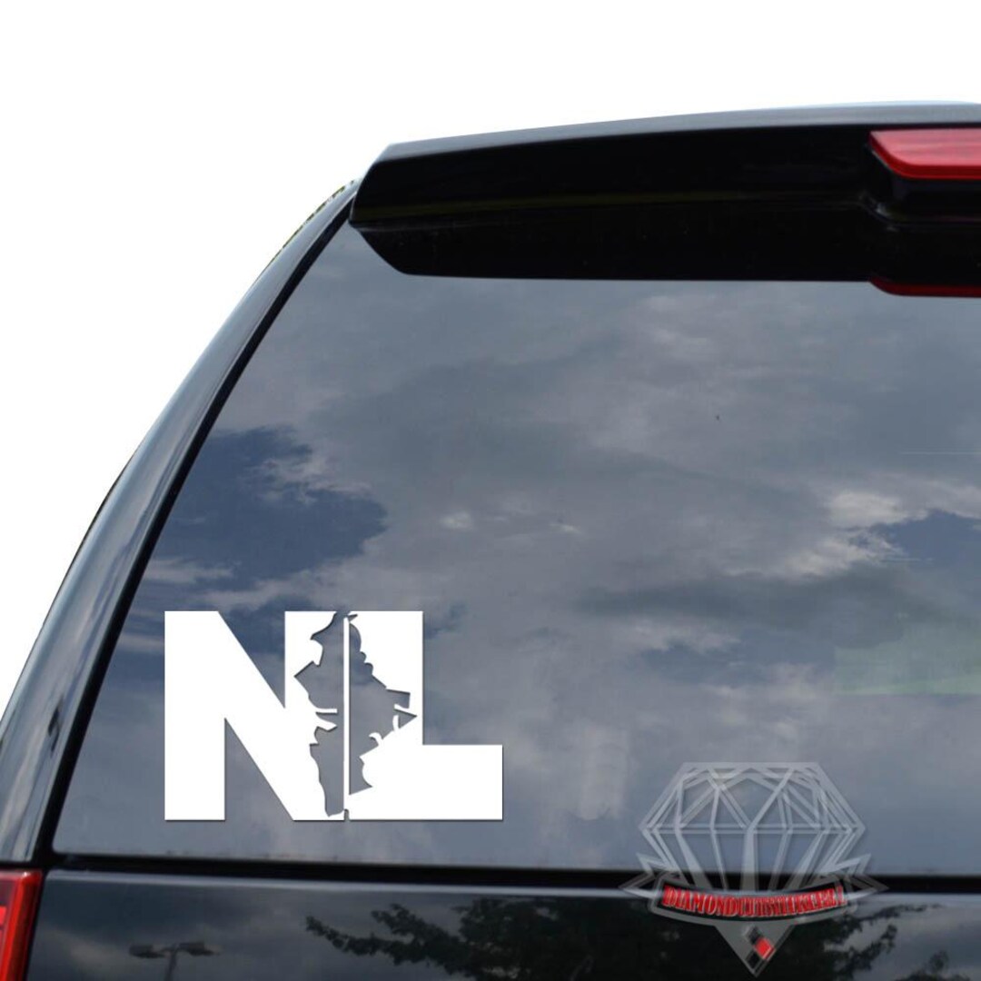 Nuevo Leon Mexico State Map Outline Sticker Decal for Car Truck ...