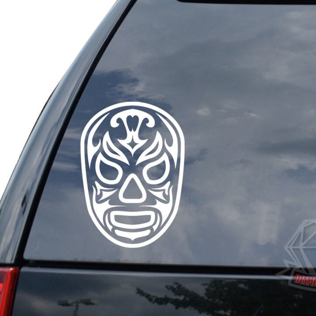 Santo Fuego Luchador Lucha Libre Mexican Wrestling Wrestler Sticker ...