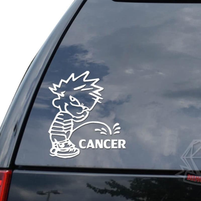 Calvin Pee on Decal - Etsy