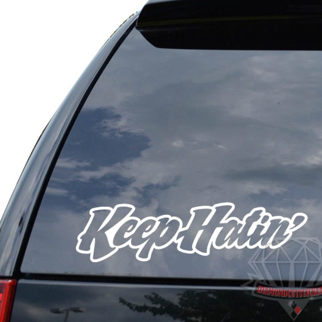Keep Hating Hate Hater JDM Japanese Motorsports Racing Sticker Decal ...
