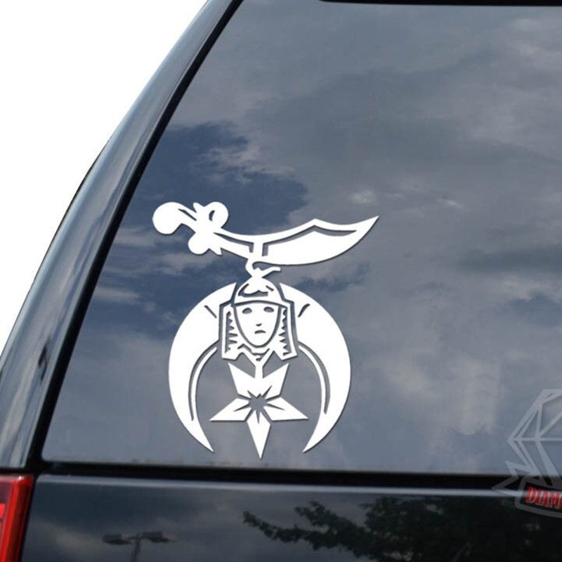 Freemasonry Car Decal - Etsy