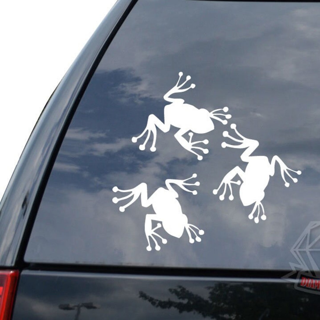 Tree Frogs Tadpoles Amphibian Sticker Decal for Car Truck Motorcycle ...