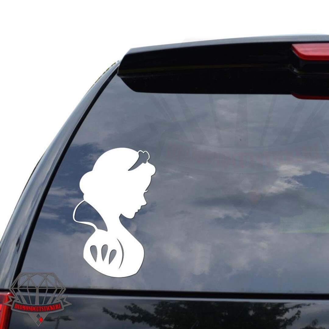 Snow White Princes Fairy Tale Art Drawing Sticker Decal for Car Truck ...