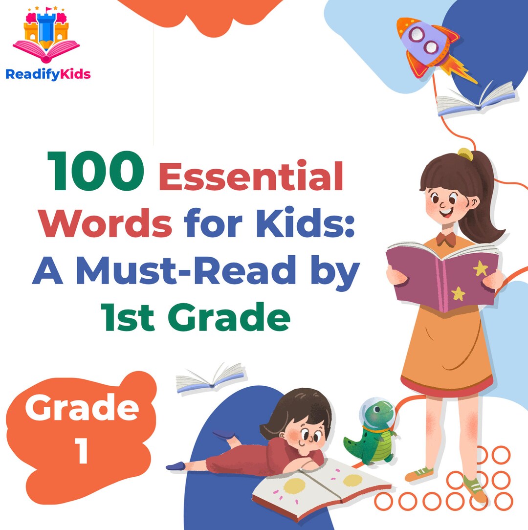 Word Wonders: 100 Essential Words for 1st Graders Sparking Curiosity ...