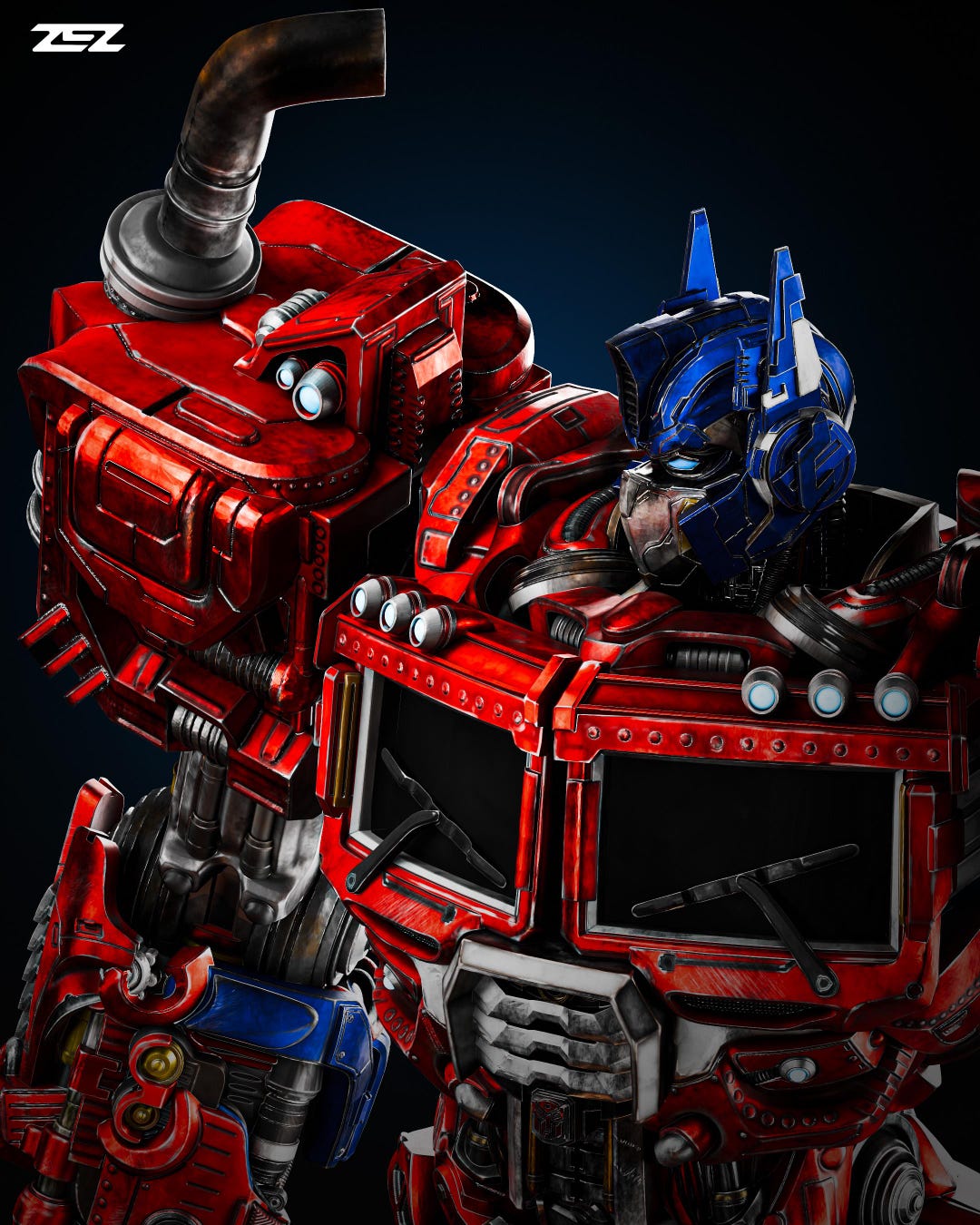 Optimus Prime Figurine - Iconic Autobot Leader for Transformers Fans ...