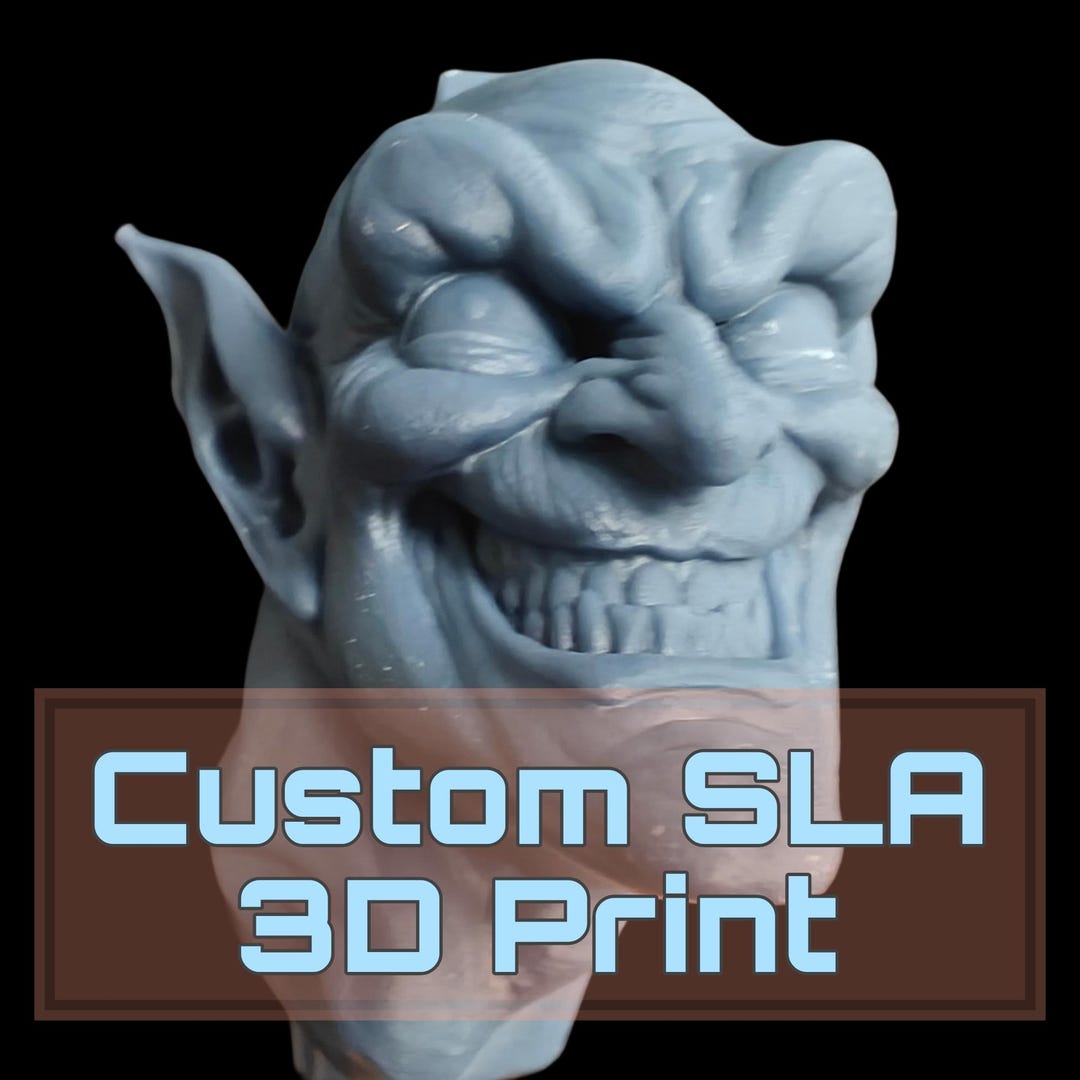 3D Printing Service Resin SLA Print Custom 3D Printing - Etsy