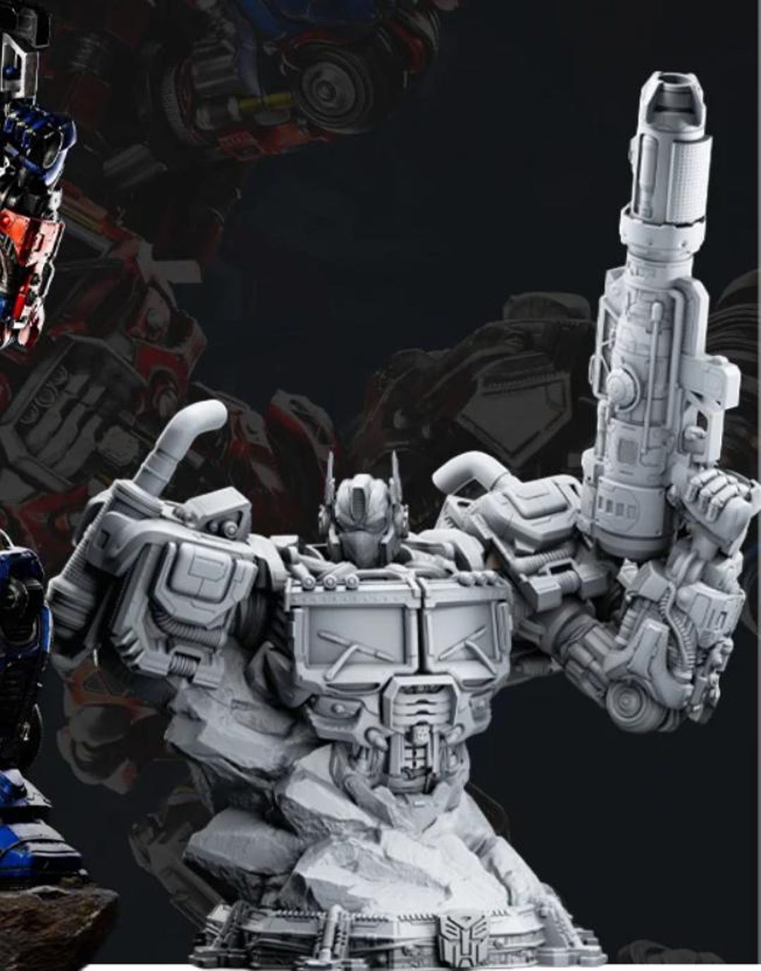 Optimus Prime Bust Iconic Autobot Leader for Transformers Fans and ...