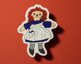 Purple Rag Doll Sticker - Etsy