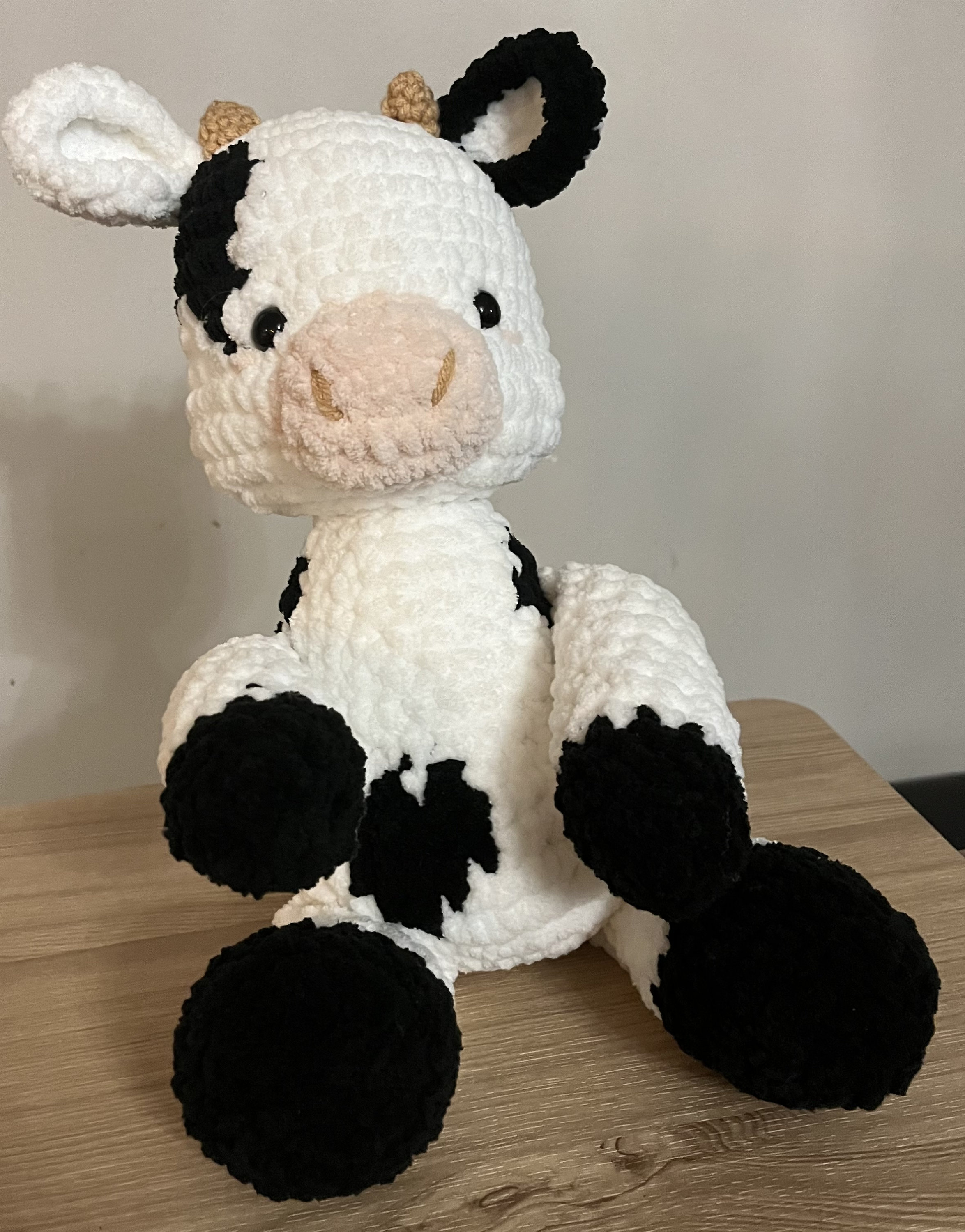 Crochet Cow Plush - Etsy