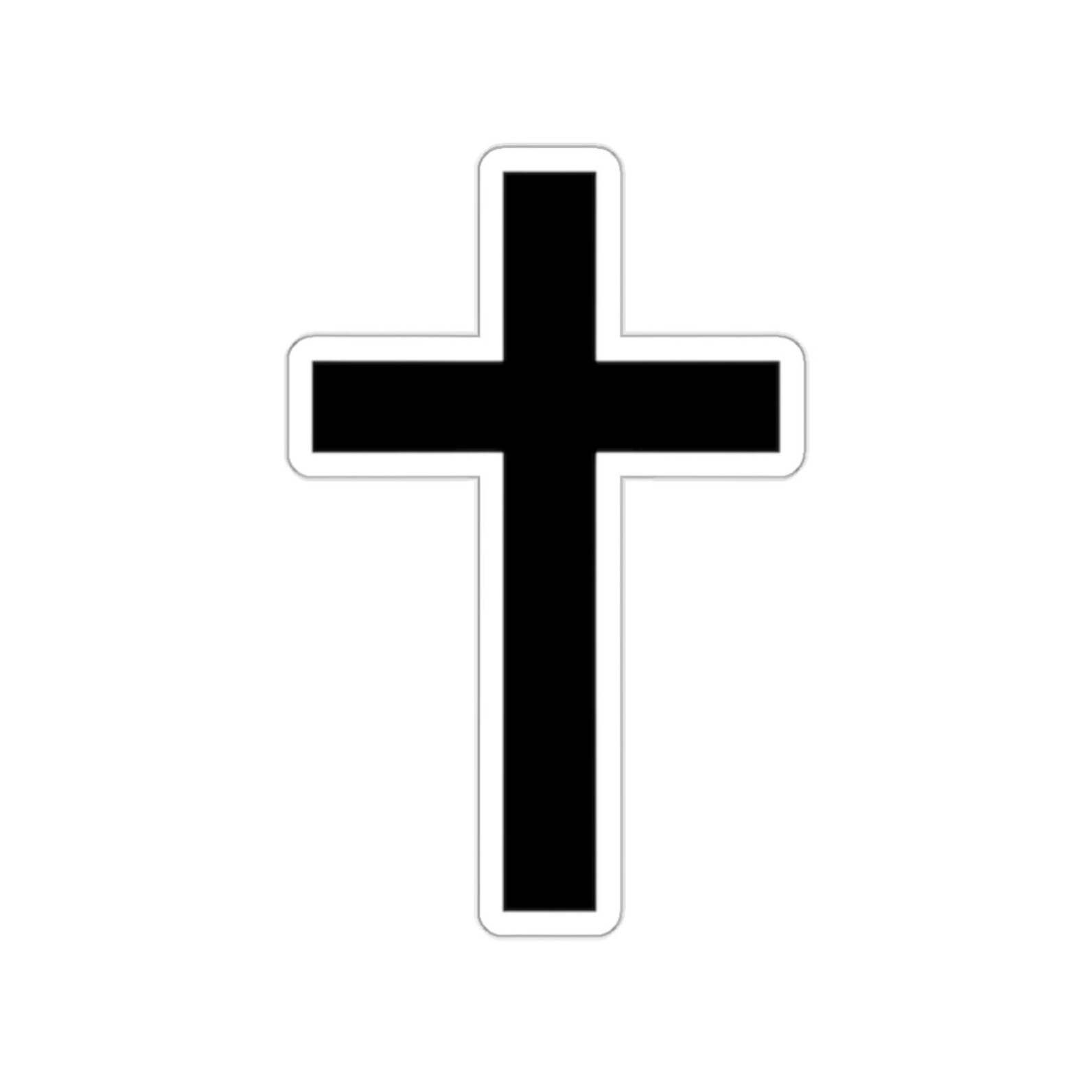 Cross Sticker - Etsy