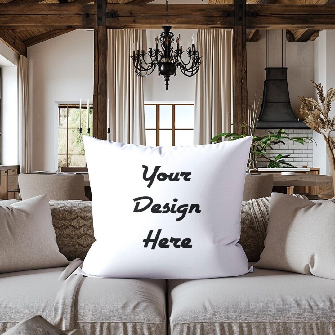 Throw Pillow Mockup Smart Object PSD Mockup Video Tutorial Included ...