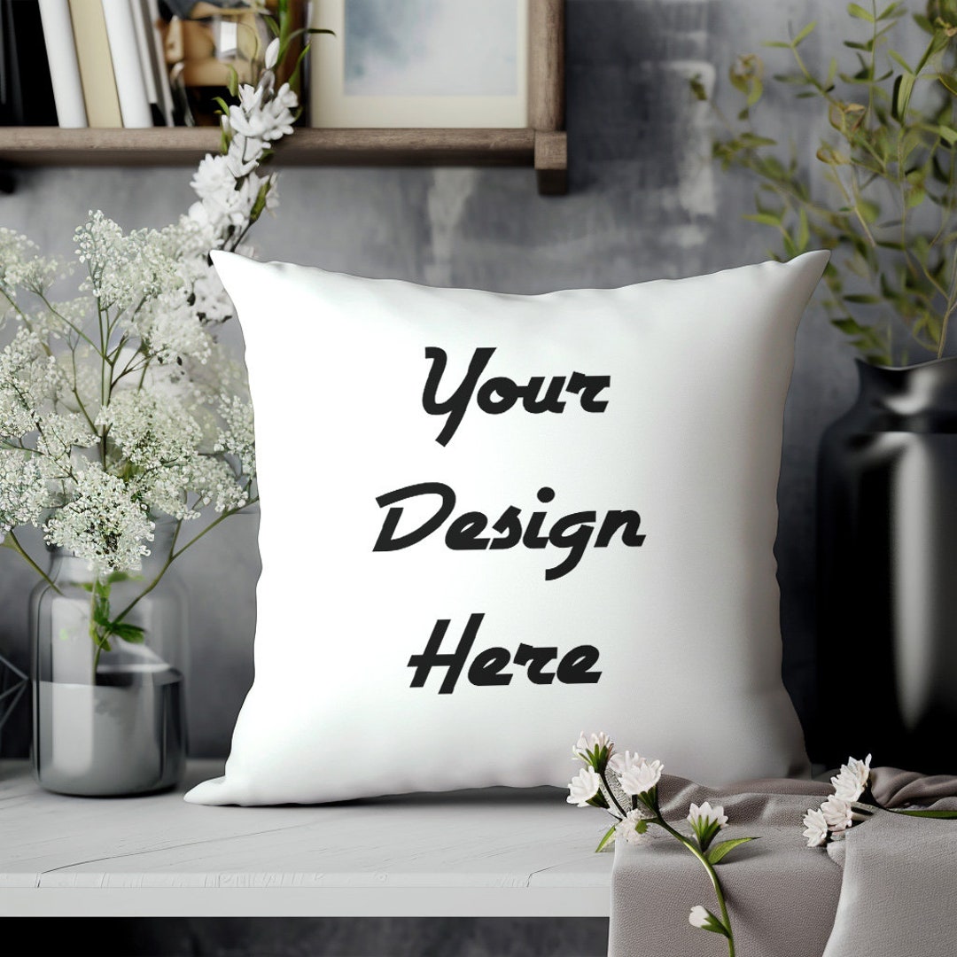 Throw Pillow Mockup Smart Object PSD Mockup Video Tutorial Included ...