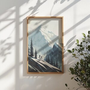 Mountain Adventure Nursery Wall Art, Kids Printable Poster Outdoor ...