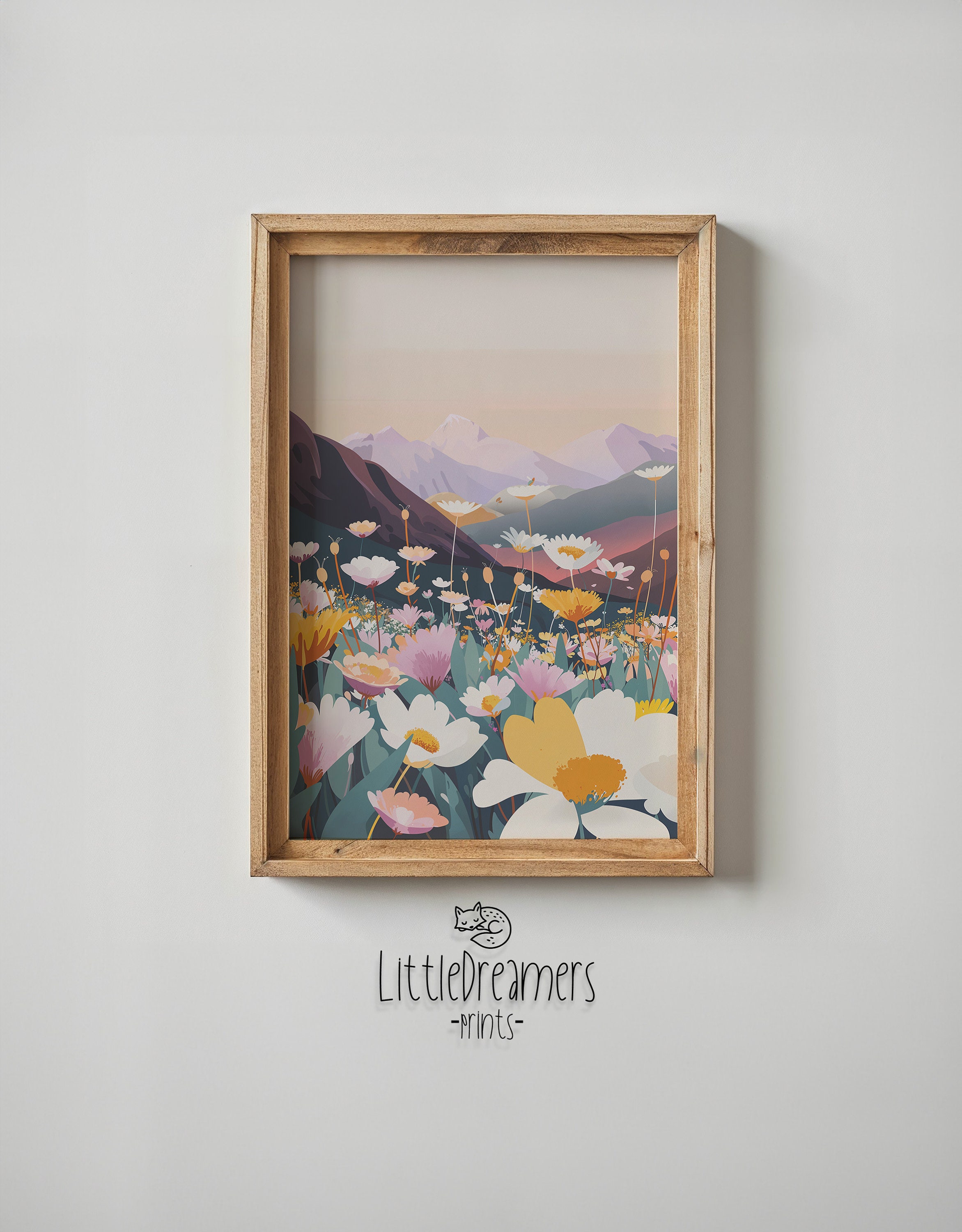 Nursery Wall Art Playful Shapes, Kids Posters for Bedroom, Colorful ...