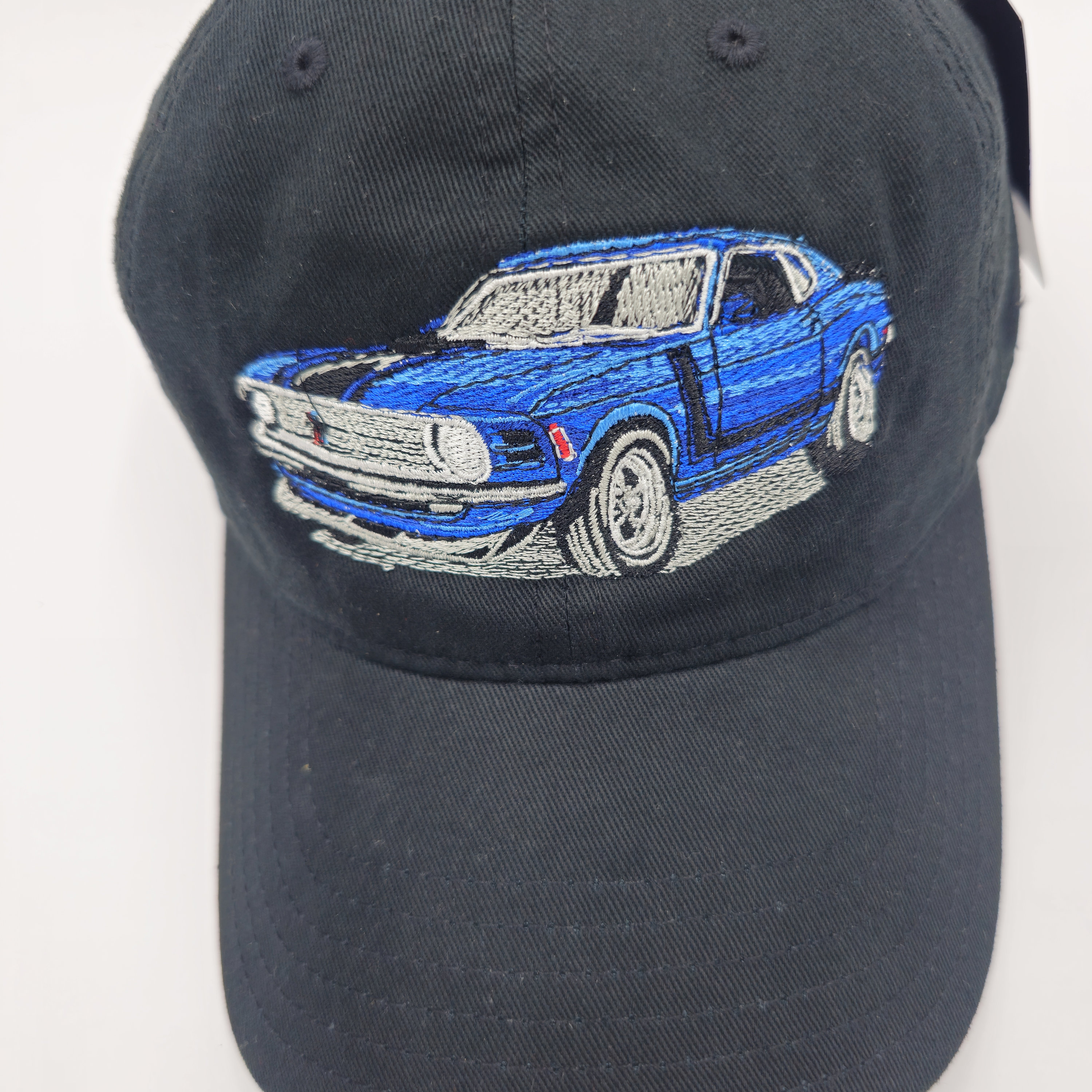 Mustang Car Hat, Car Hat, Vintage Car Hat, Mustang Hat, Embroidered ...