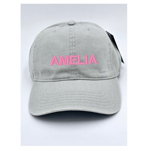 3D Puff Hat, Name Hat, Custom Name Hat, Personalized Hat, Monogram Hat ...