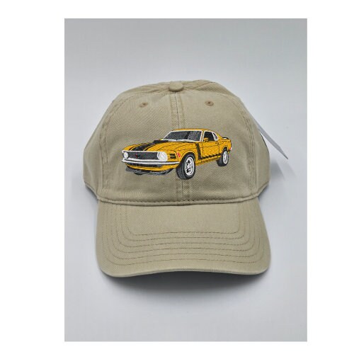 Mustang Car Hat, Car Hat, Vintage Car Hat, Mustang Hat, Embroidered ...