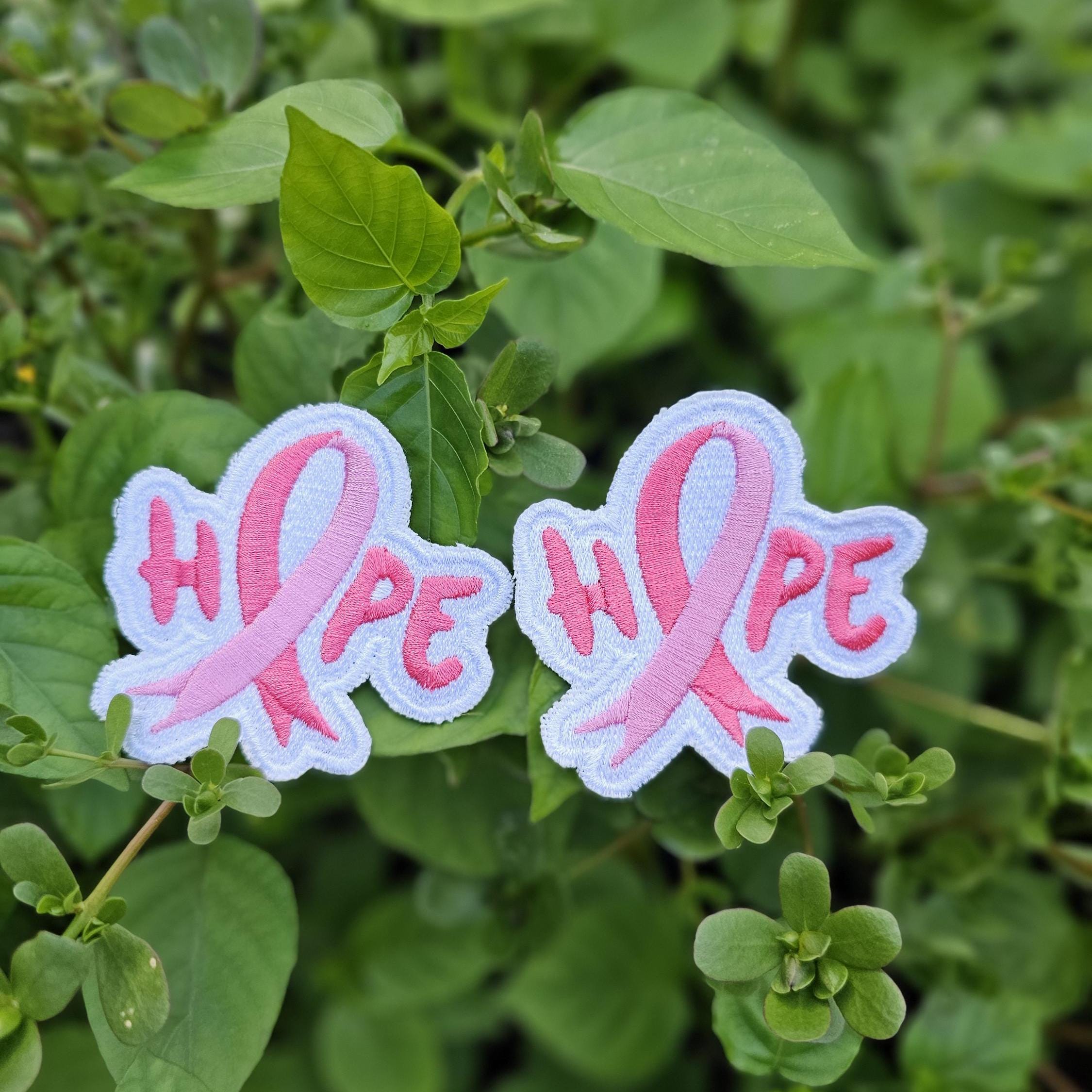 Hope Iron on Patch, Breast Cancer, Breast Cancer Patch Patch, Pink ...
