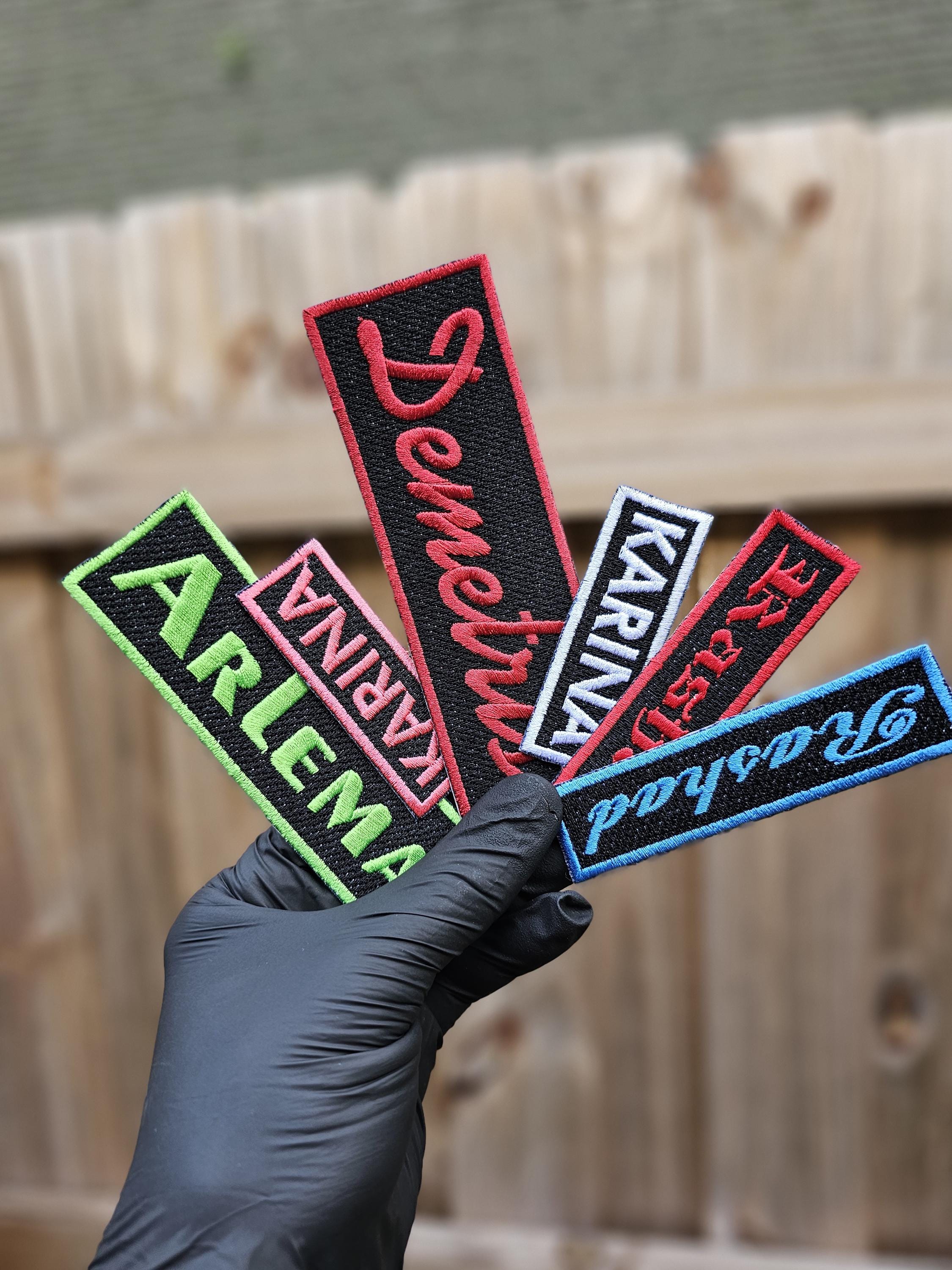 Personalized Name Patch, Personalized Name Iron on Patch, Custom Name ...