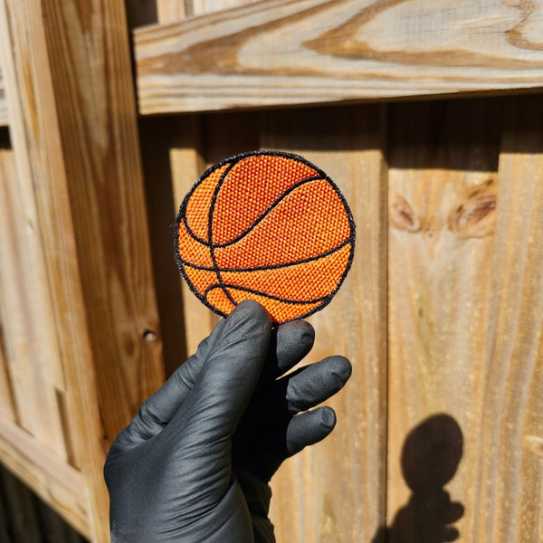 Basketball Patch - Etsy