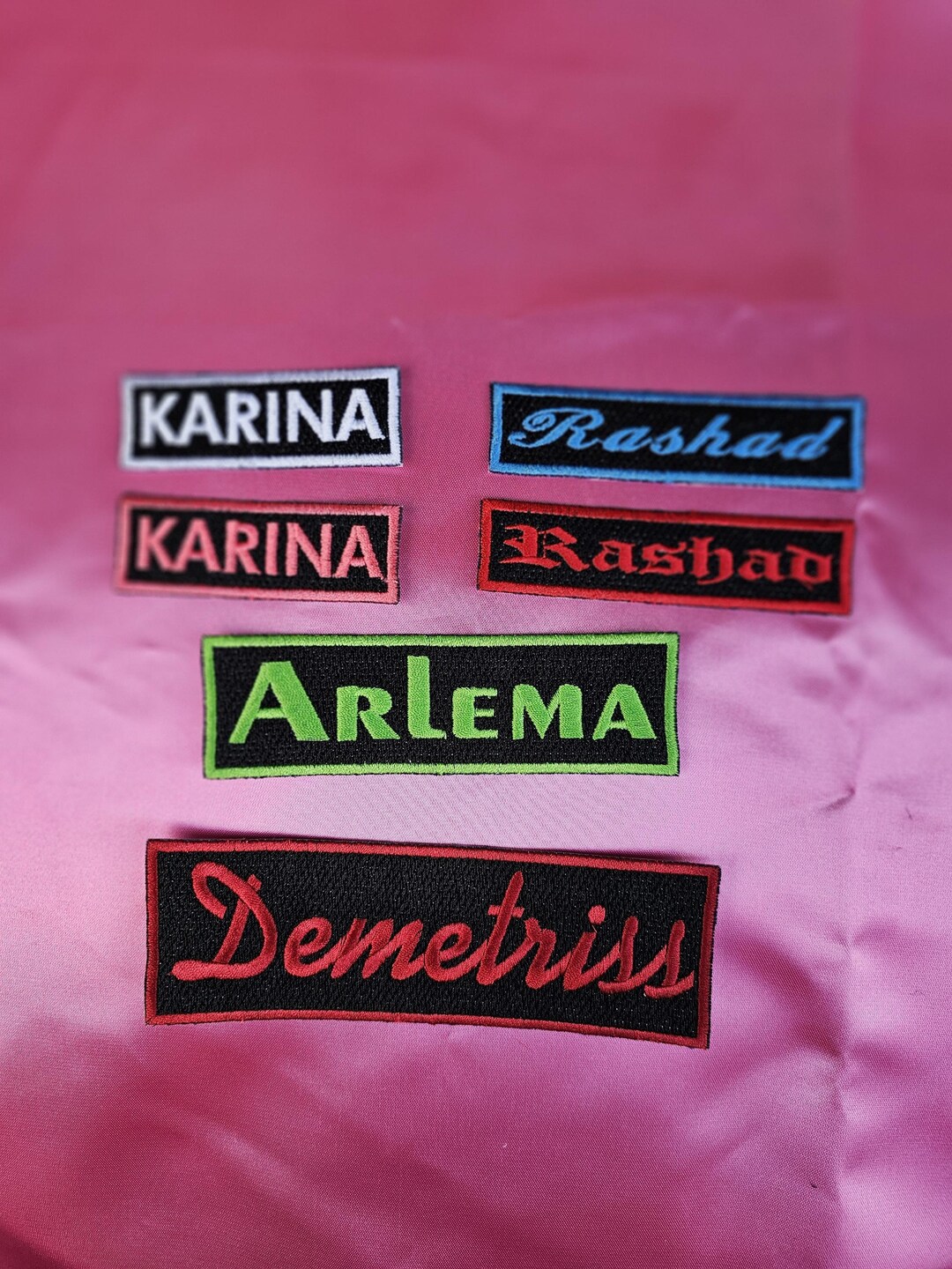 Personalized Name Patch, Personalized Name Iron on Patch, Custom Name ...