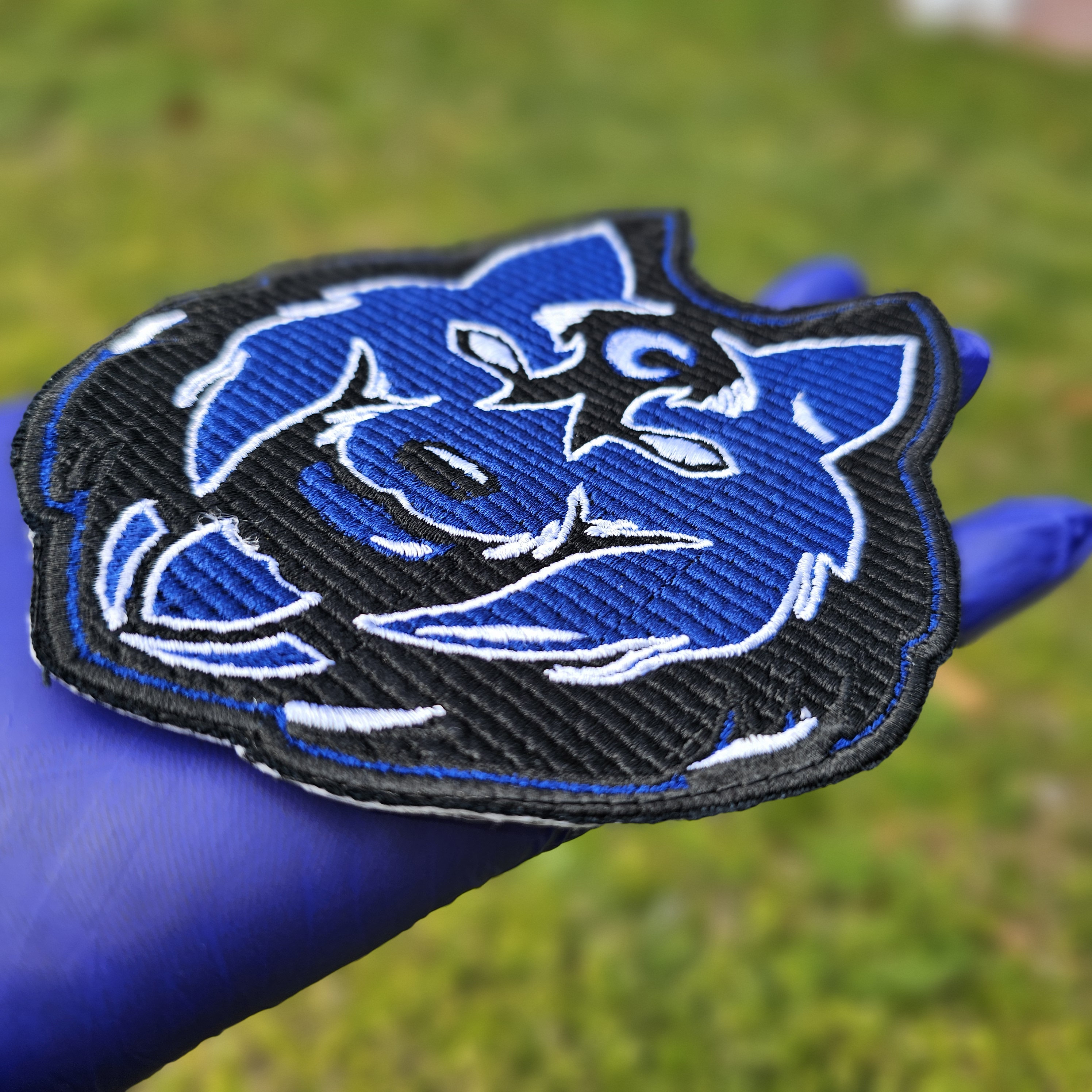 Wolf Iron On/sew on Patch, Wolf Moon Patch, Wolf Patch,6 Inch Patch, 3 ...