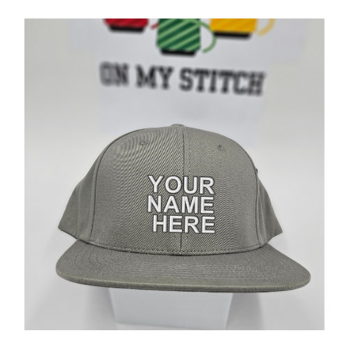 3D Puff Hat, Name Hat, Custom Name Hat, Personalized Hat, Monogram Hat ...