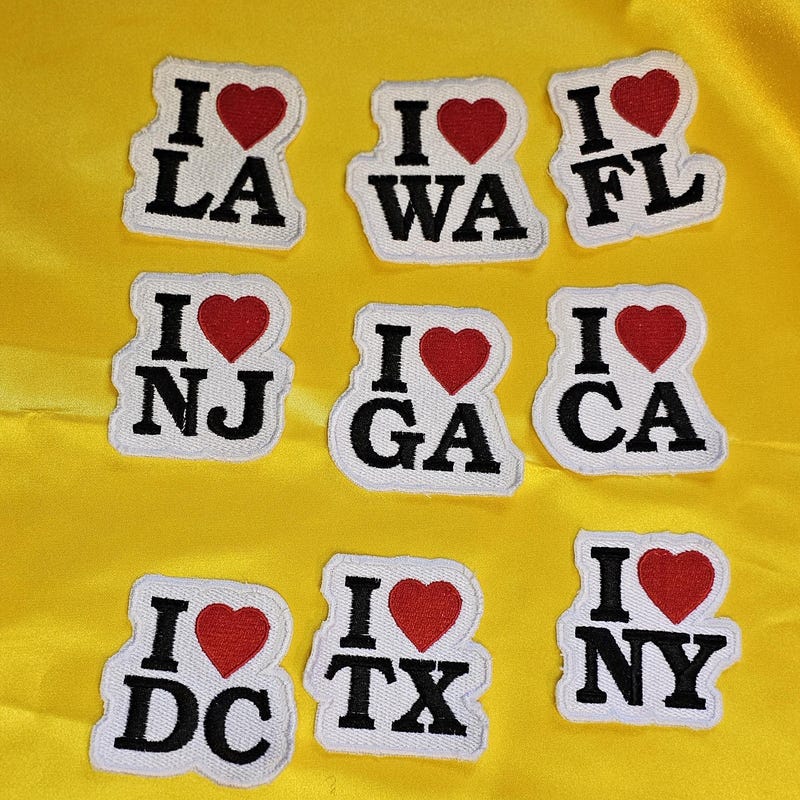 State Patches - Etsy