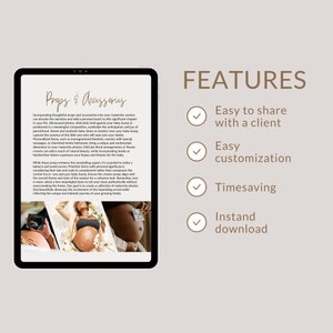 Maternity Photography Guide Template Canva Photographer's Essential ...