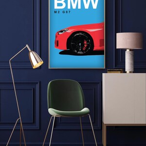 BMW G87 M2 Wall Print Poster - Etsy