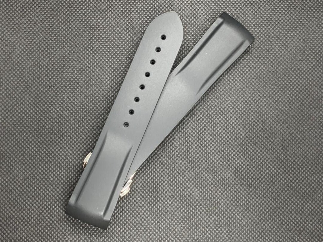 New Seamaster 22mm Rubber Strap Planet Ocean Watch Strap - Etsy