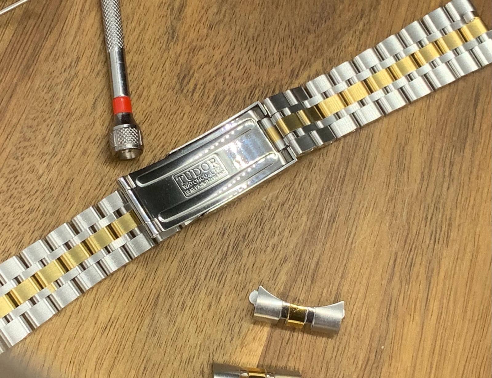 Tudor 20mm 21mm Two Tone Strap Deployment Clasp - Etsy