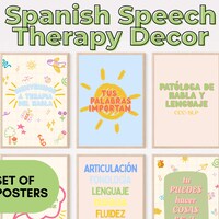 20 Speech Therapist Decor Quote Bulletin Board SLP Art Desk Therapy ...