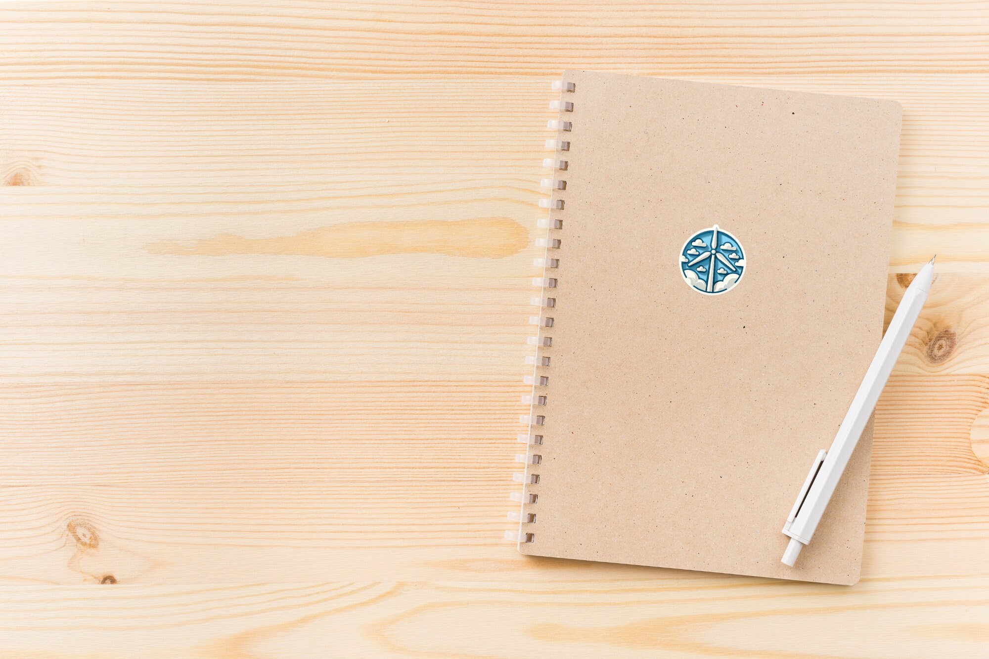 Wind Energy Sticker Empower With Air and Support Renewable Energy With ...