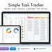 Simple Task Tracker MS Excel Google Sheets, Tracker Spreadsheet, to Do ...