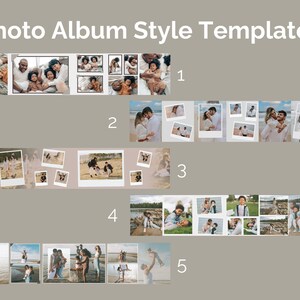 Photo Album Style | Seamless Instagram Carousel Template, CANVA ...