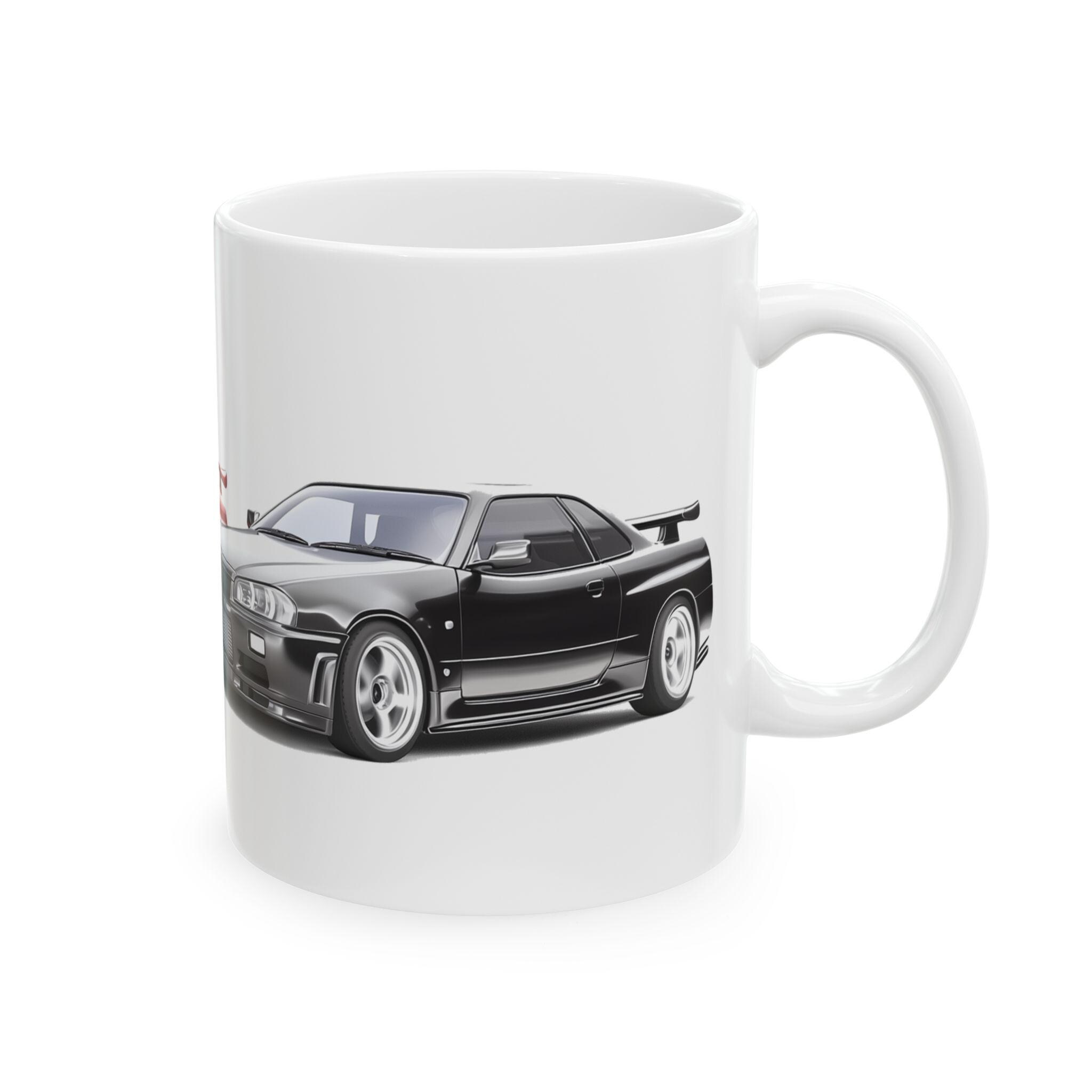 Nissan Skyline GT-R R34 Mug: JDM Car Enthusiast Gift - Etsy