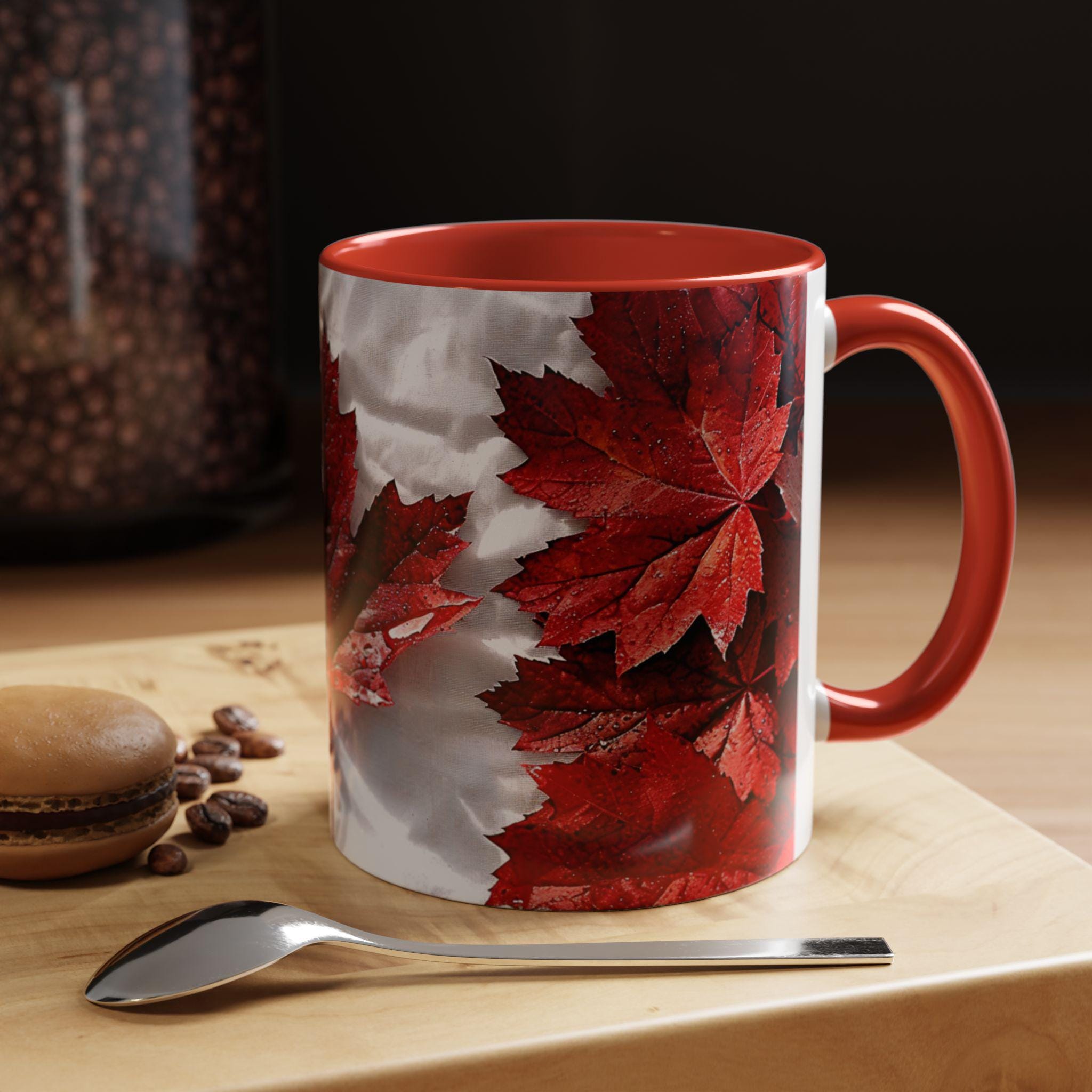 Canadian Maple Leaf Mug: Patriotic Canada Day Gift - Etsy
