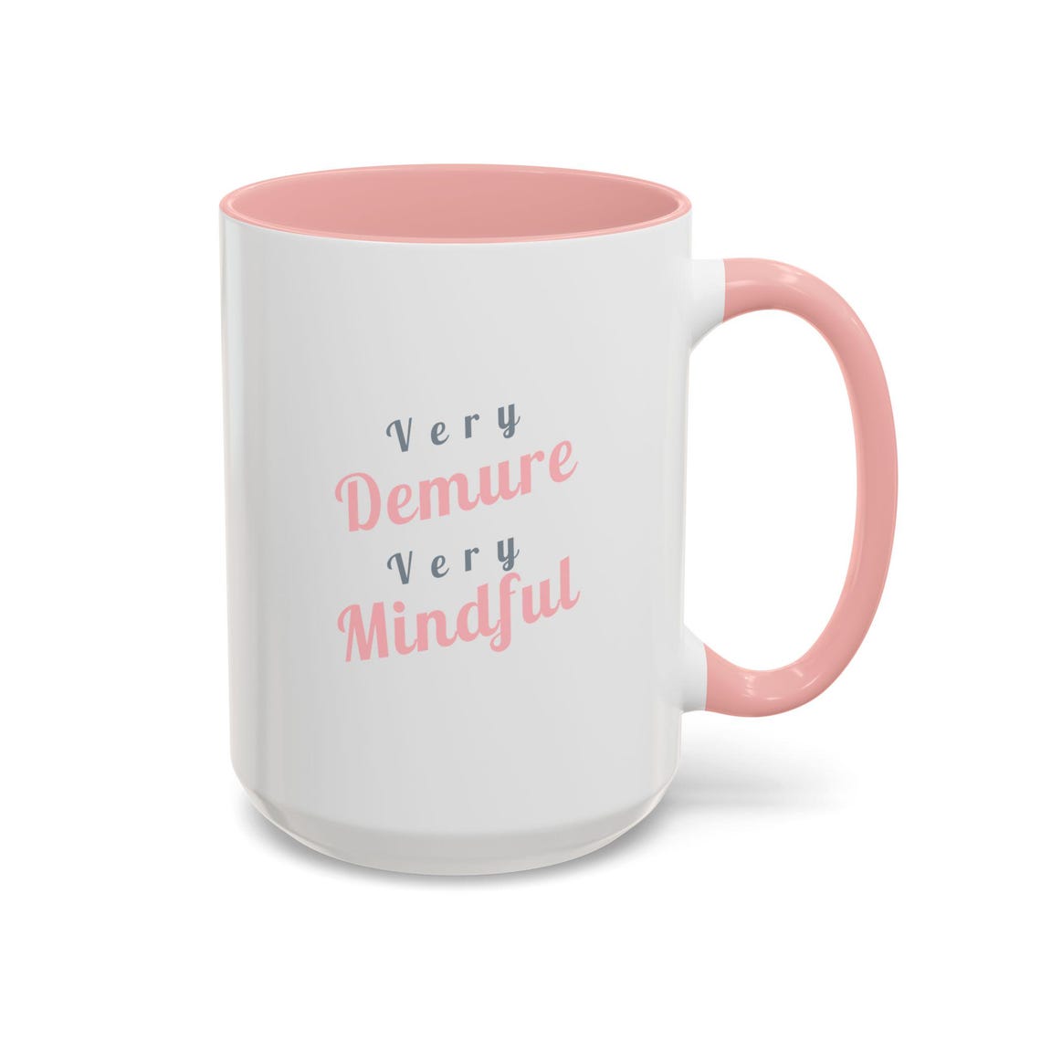 Very Demure Very Mindful Mug - Minimalist Aesthetic Coffee Cup ...