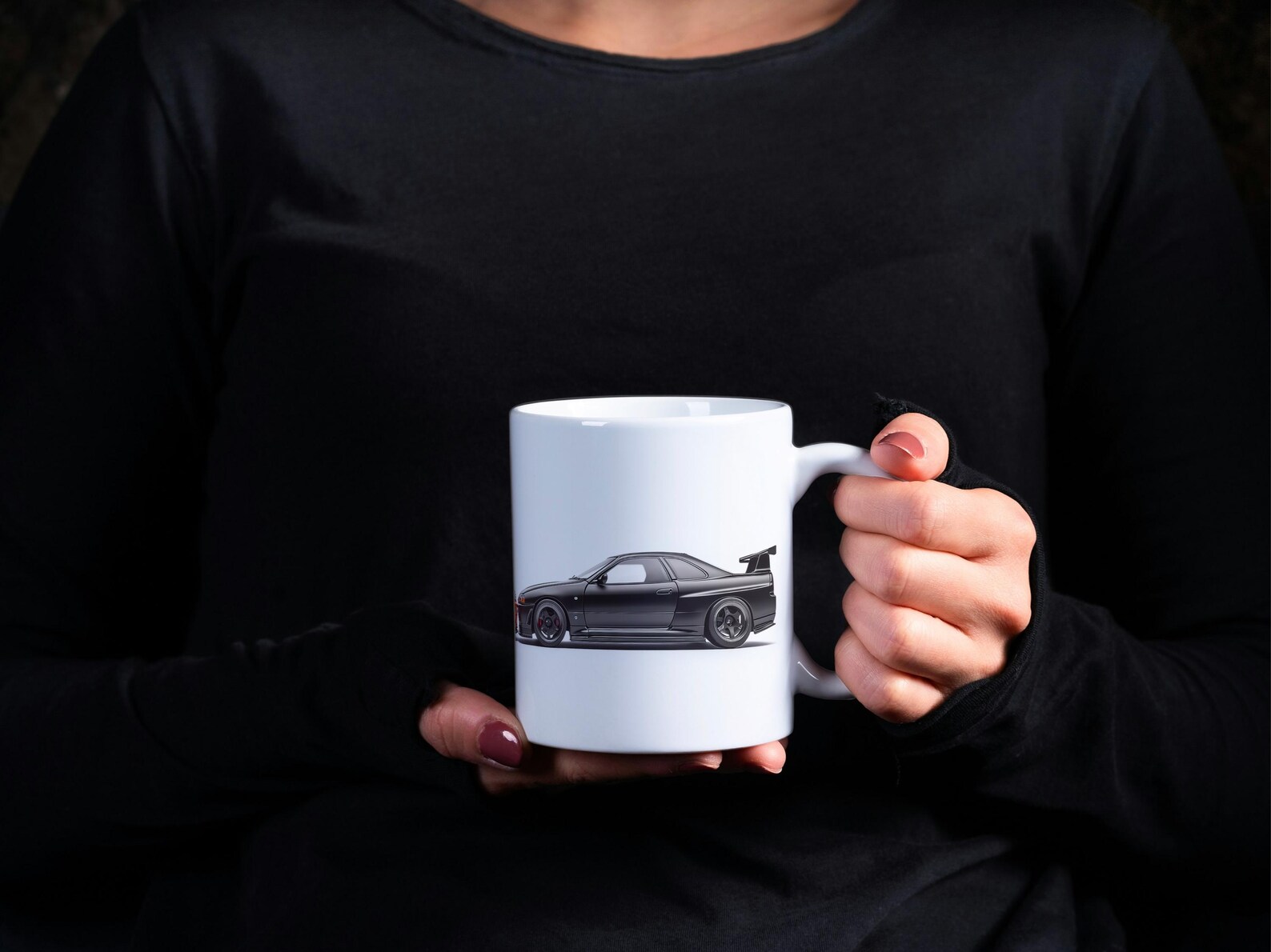 Nissan Skyline GT-R R34 Mug: JDM Car Enthusiast Gift - Etsy