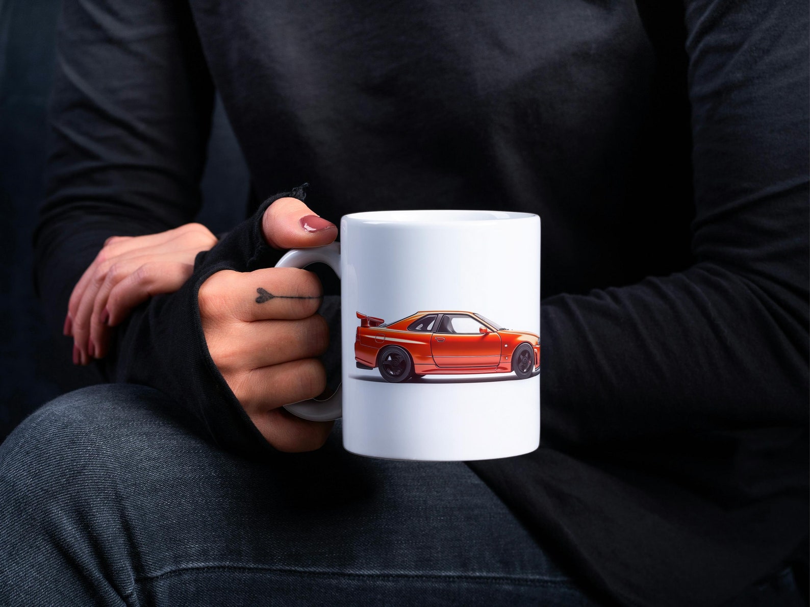Nissan Skyline GT-R R34 Mug: JDM Car Enthusiast Gift - Etsy